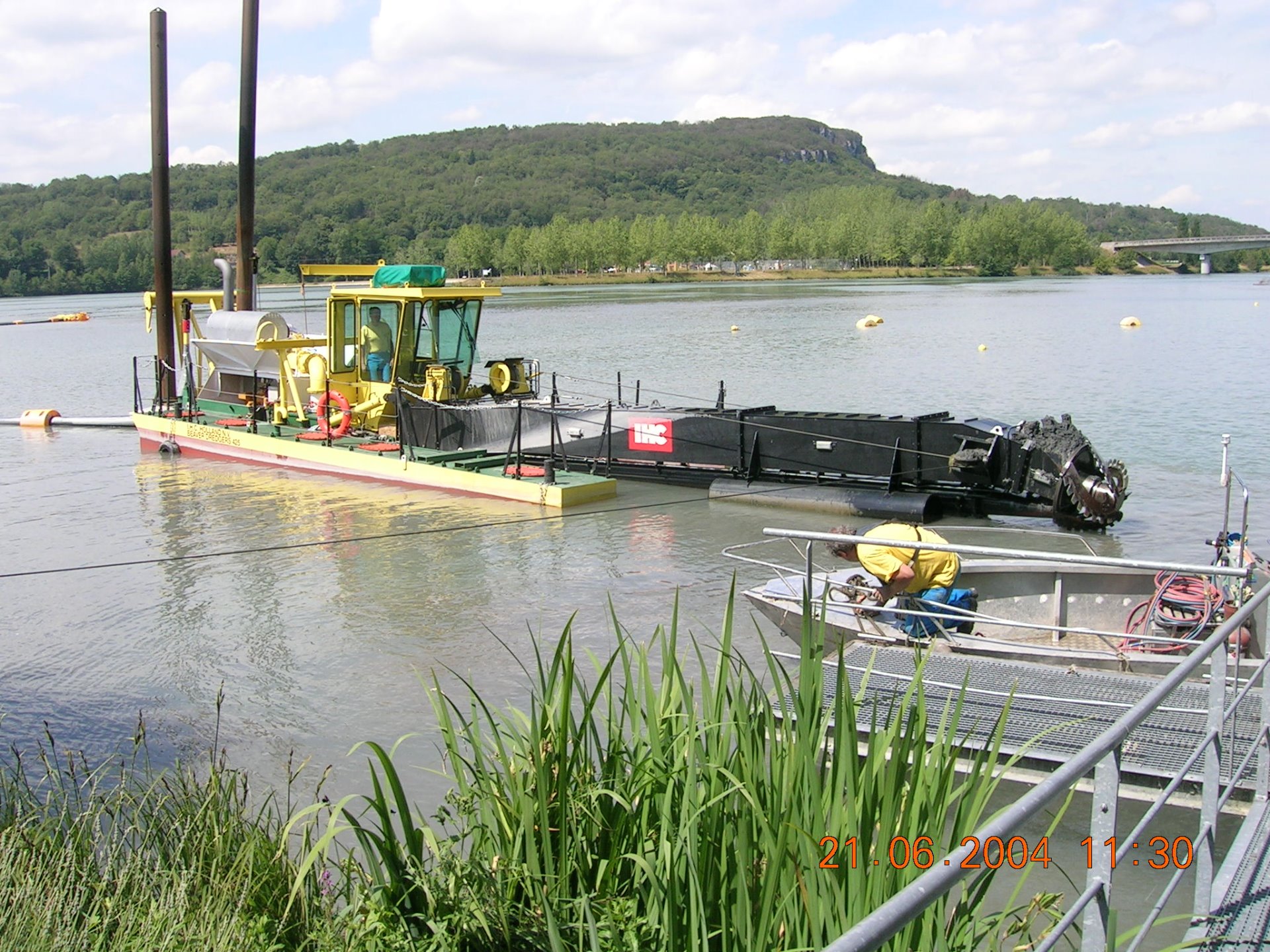Dragages hydrauliques :: Grad dredging